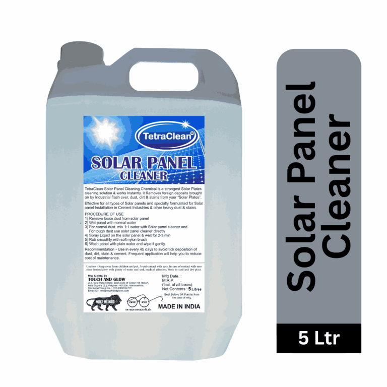 Solar Cleaner | solar Cleaner Liquid | TetraClean Solar Panel Cleaning ...